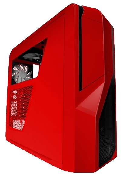 NZXT Phantom 410 Crafted Mid Tower Case (Red) | at Mighty Ape NZ