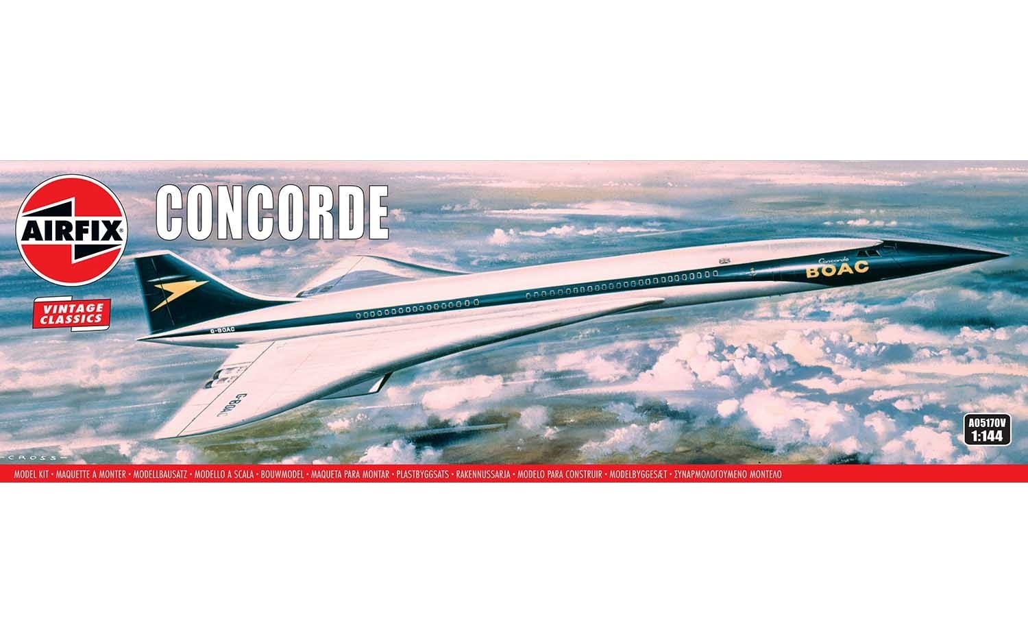 Airfix: 1:144 Vintage Classic Concorde - Model Kit Image at Mighty Ape NZ