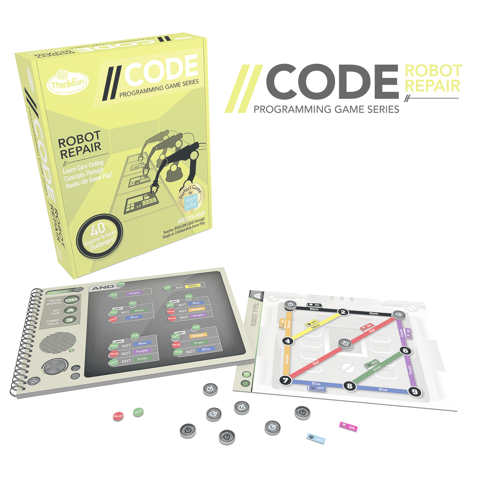 CODE: Robot Repair Game | Board Game | at Mighty Ape NZ