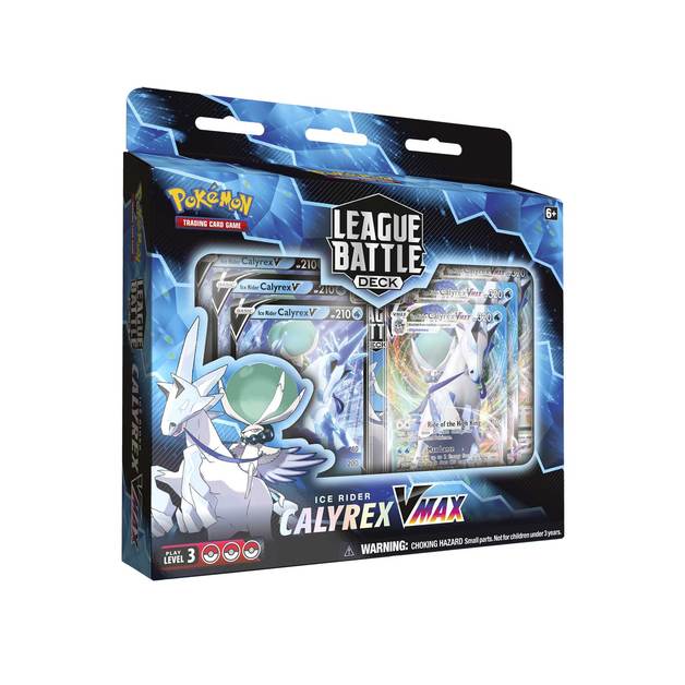 Pokemon TCG: Ice Rider Calyrex VMAX League Battle Deck | at Mighty Ape NZ