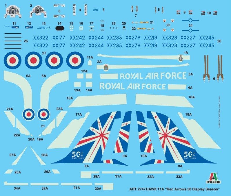 1/48 Hawk T1A Red Arrows - Model Kit | at Mighty Ape NZ