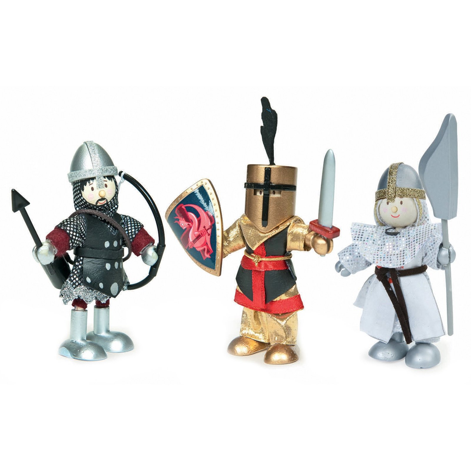Buy Le Toy Van: Budkins - Knights Set at Mighty Ape NZ