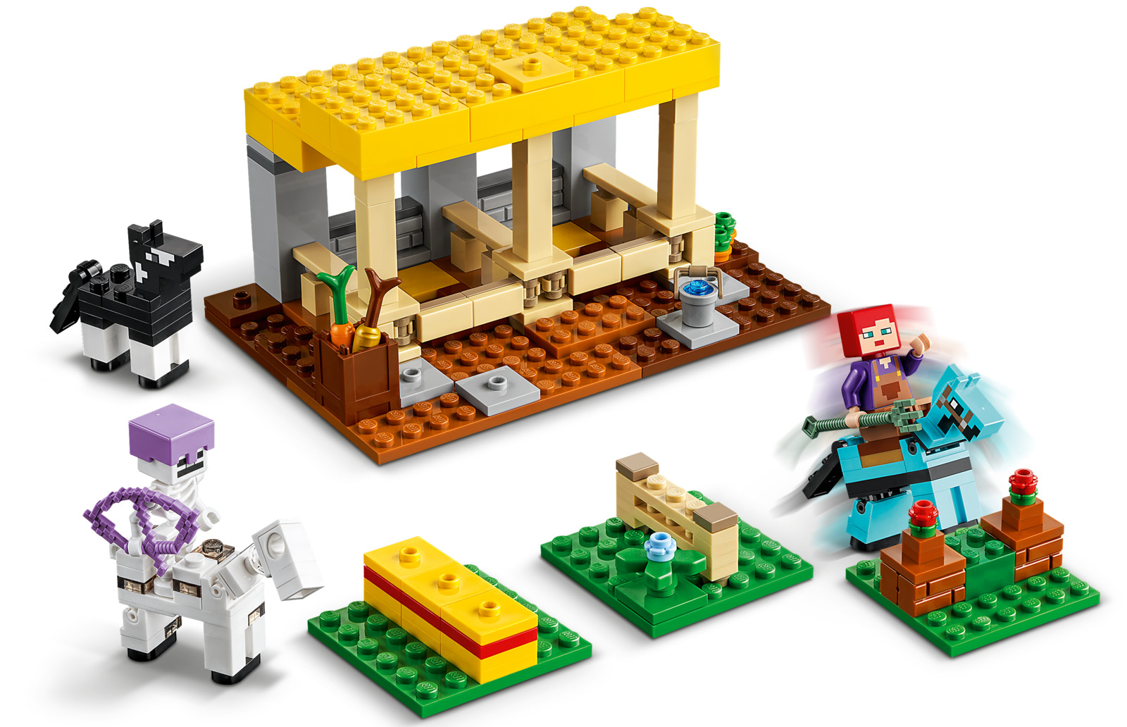 Buy LEGO Minecraft - The Horse Stable at Mighty Ape NZ