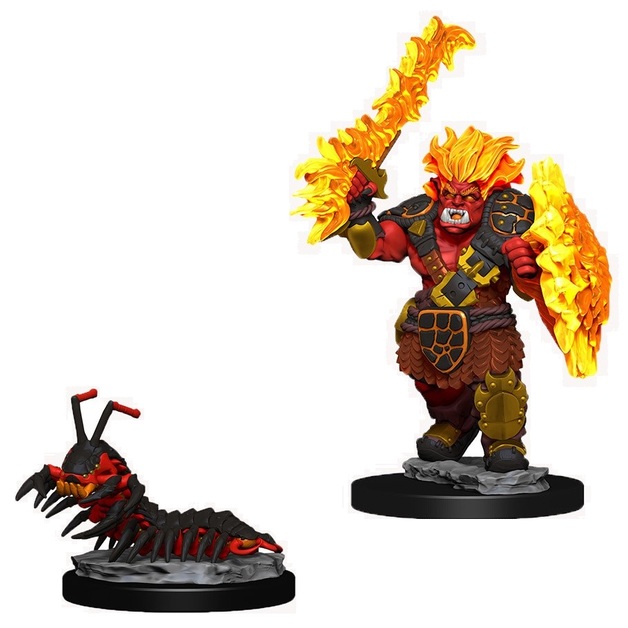 Wardlings - Fire Orc & Fire Centipede | at Mighty Ape Australia