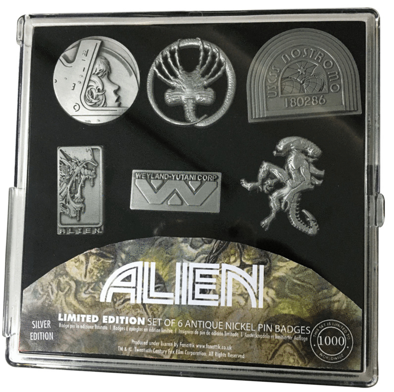 Alien - Pin Badge Set (6-Piece) | at Mighty Ape NZ