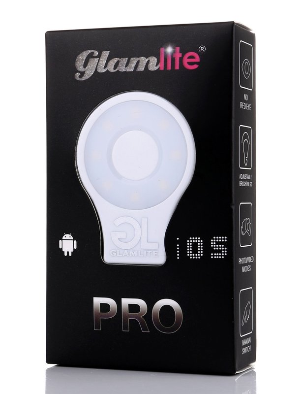 Buy Glamlite Cosmetics: Glamlite Pro Selfie Light - White / Plug In at ...