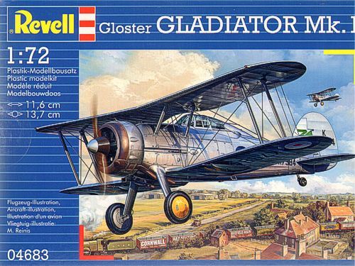 Revell Gloster Gladiator Mk.I 1:72 Model Kit | at Mighty Ape NZ