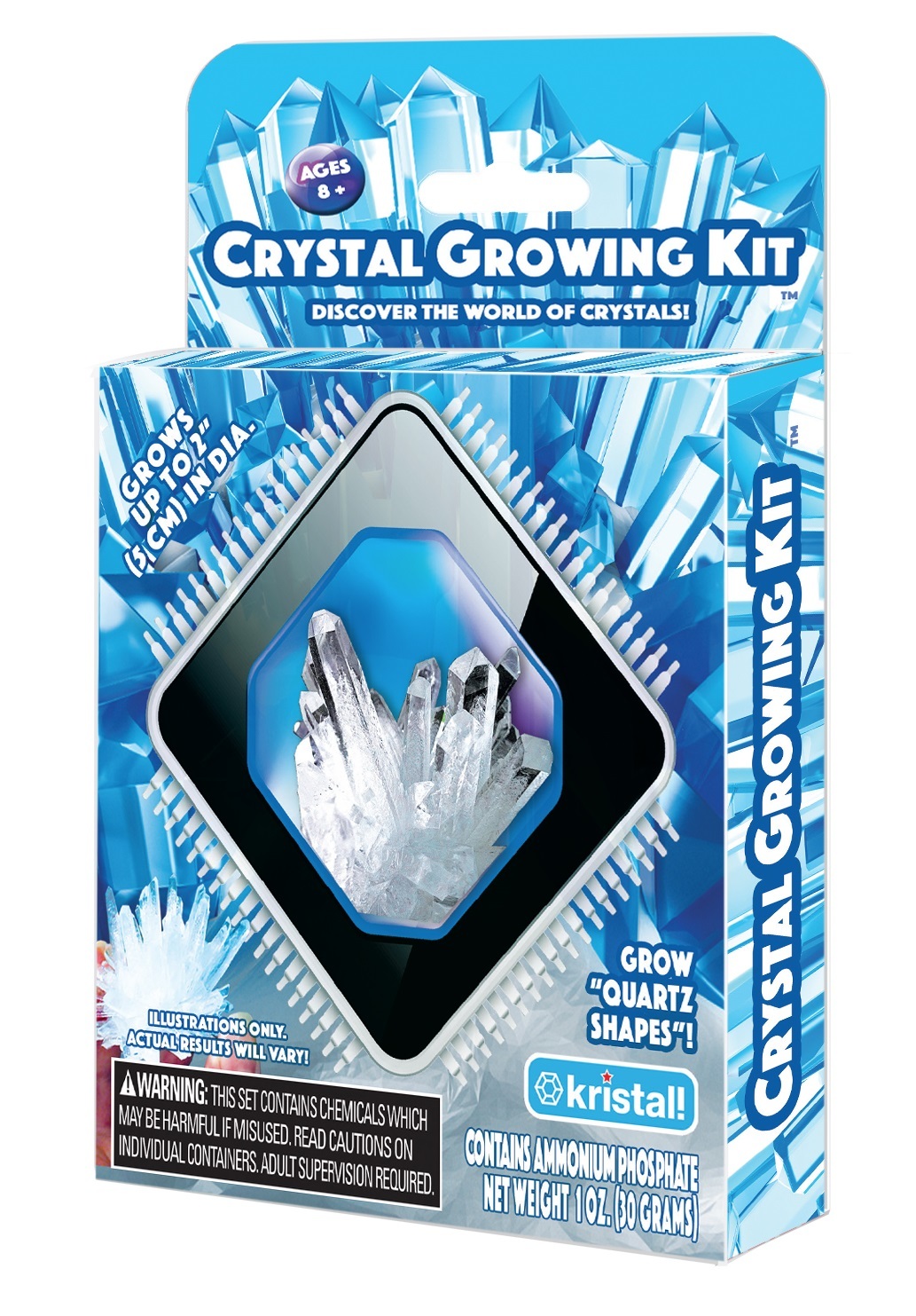 Buy Kristal: Crystal Growing Kit - Quartz at Mighty Ape NZ