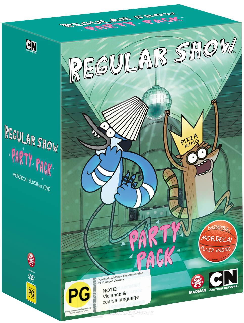 Regular Show Party Pack with Plush | DVD | Buy Now | at Mighty Ape NZ