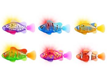 Zuru Robo Fish LED - Yellow Lantern | Toy | at Mighty Ape NZ