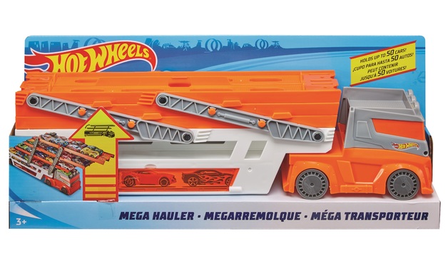 Buy Hot Wheels - Mega Hauler Rig Playset at Mighty Ape Australia