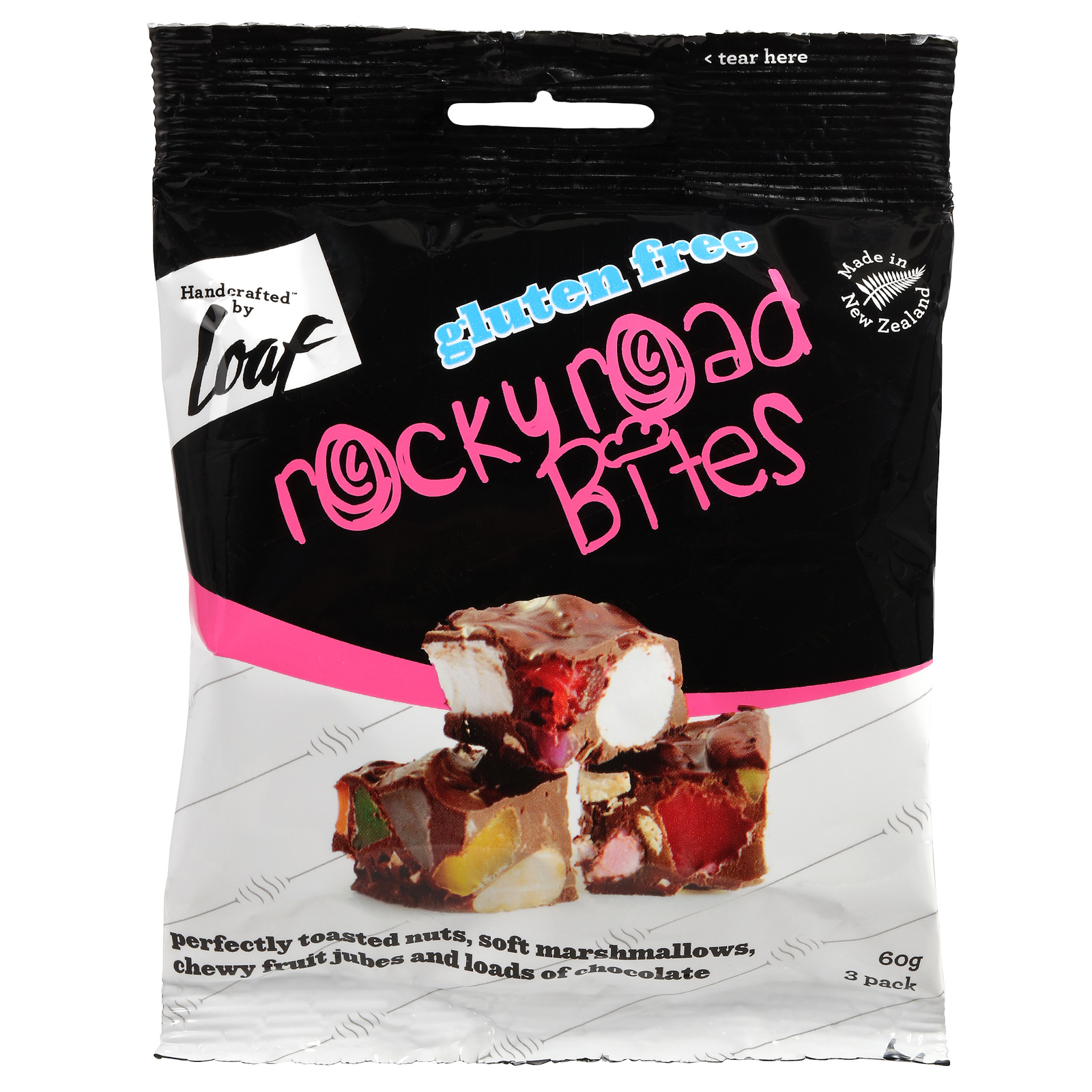 Loaf: Rocky Road Bites (60g) | at Mighty Ape NZ