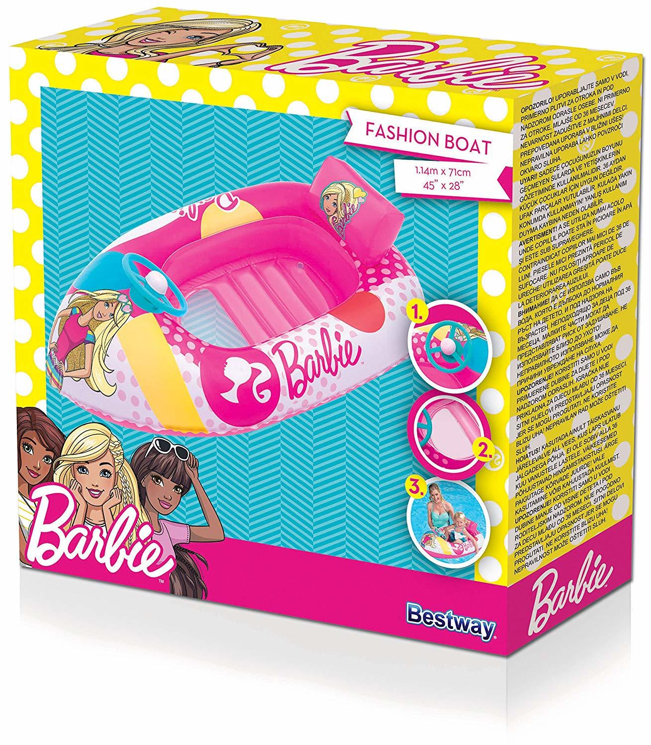 Buy Barbie - Inflatable Fashion Boat at Mighty Ape NZ