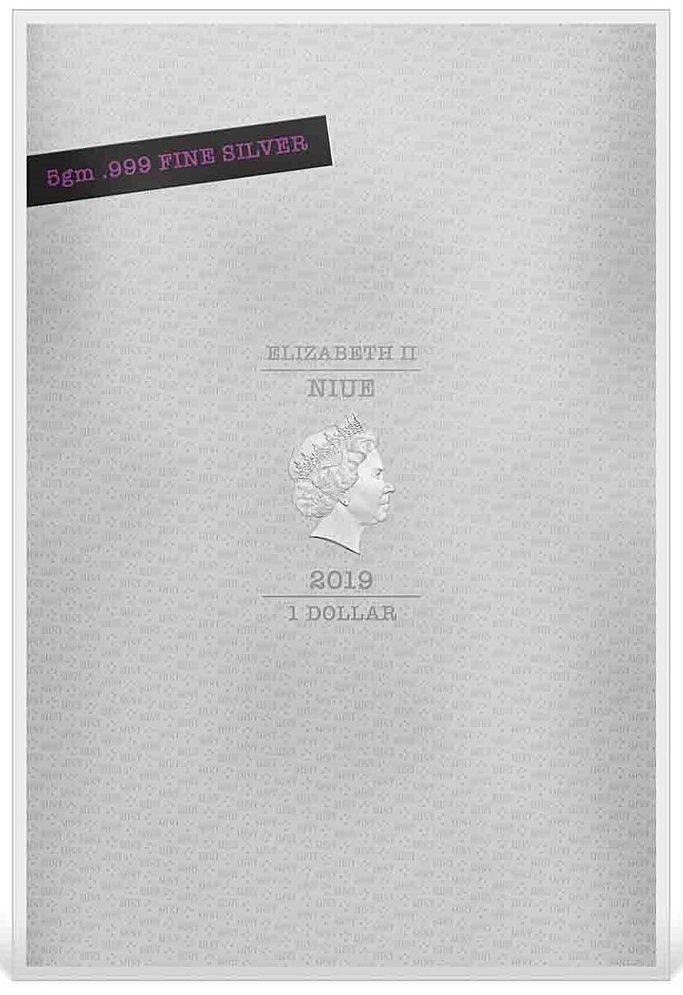 NZ Mint: Batman Villains - Silver Coin Note - Two-Face (5g Silver ...