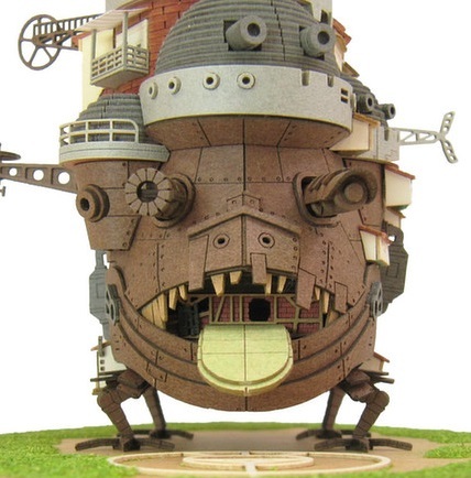 1/48 Howl's Moving Castle Papercraft Kit | at Mighty Ape NZ