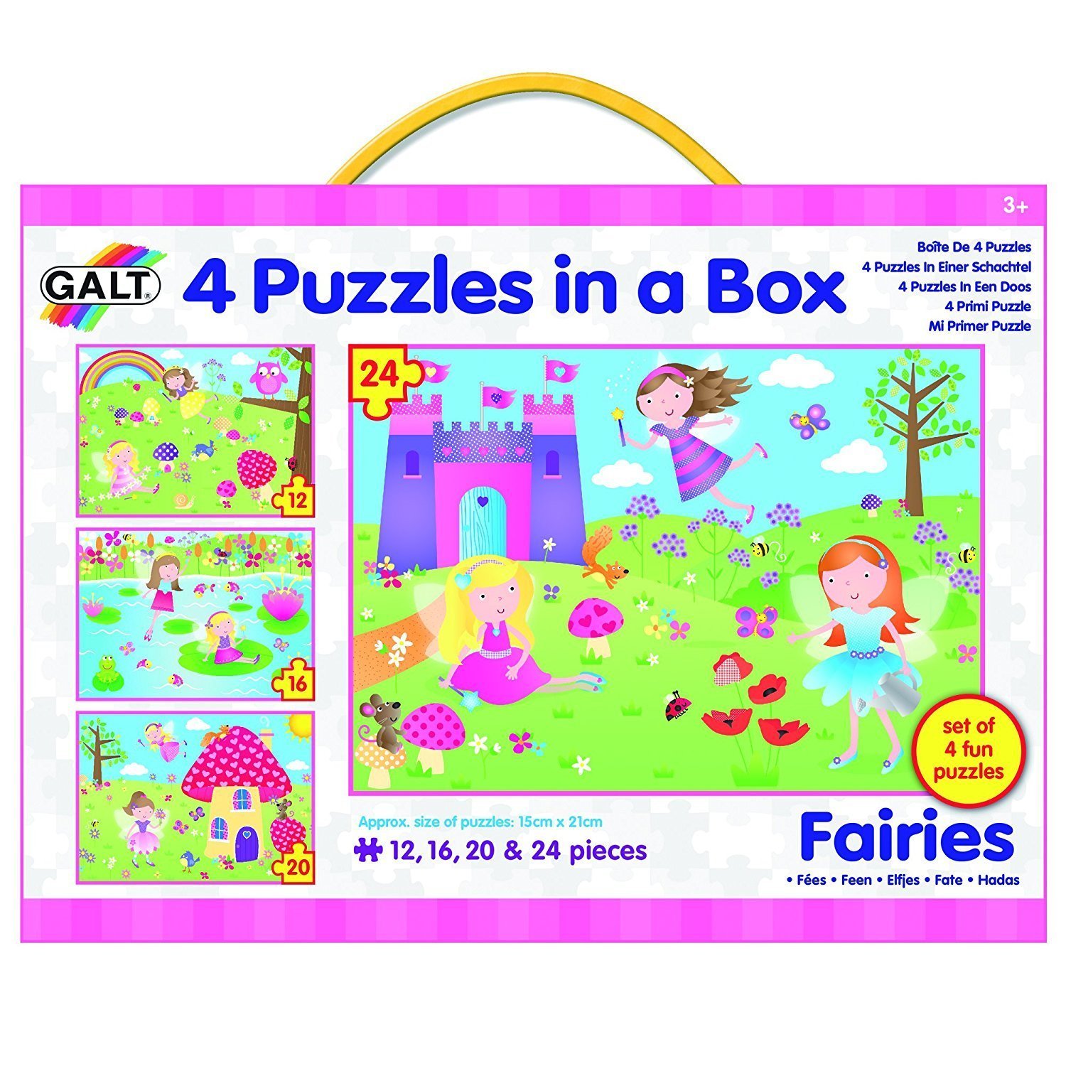 Buy Galt: Four puzzles in a box - Fairies at Mighty Ape NZ