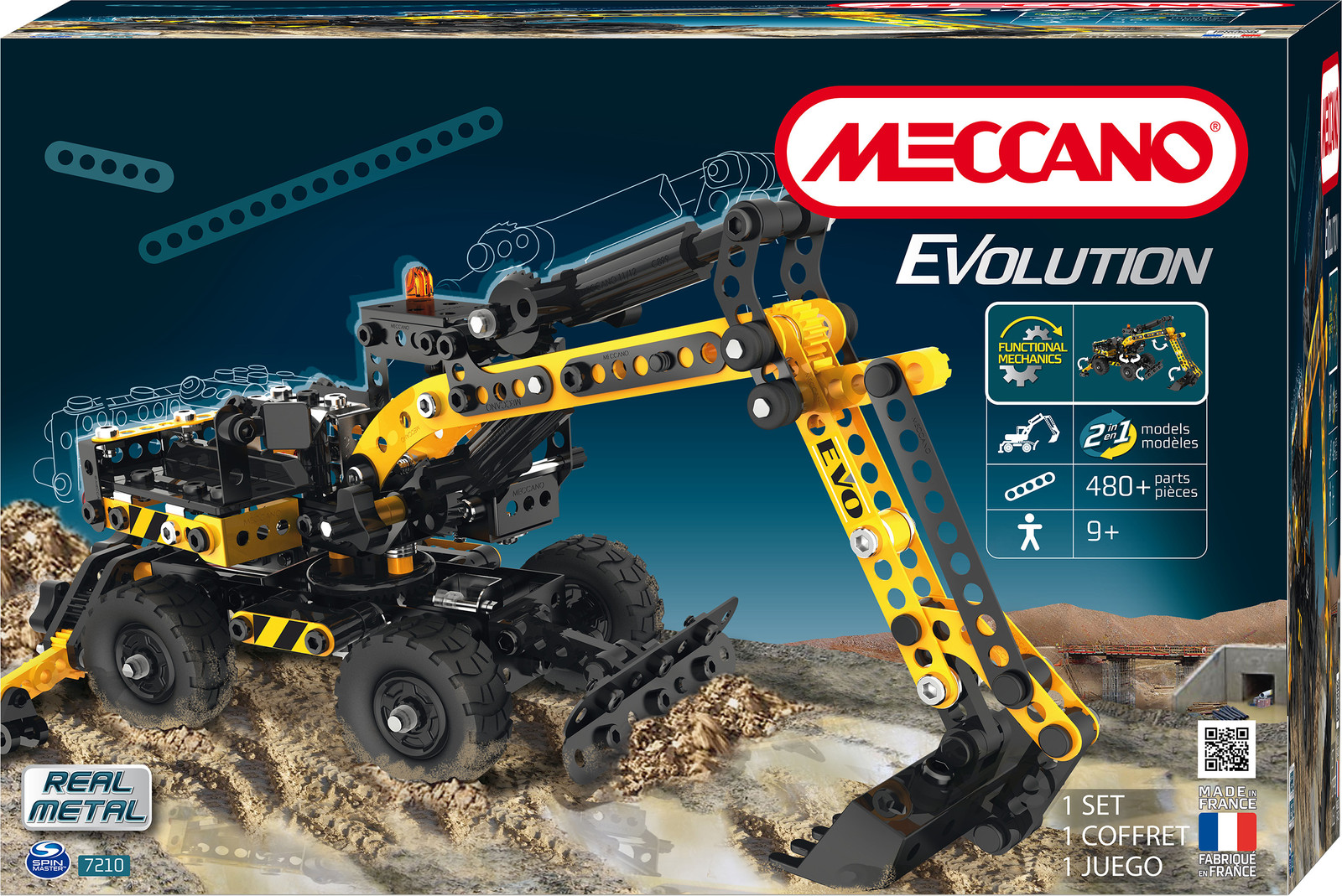 Buy Meccano Evolution Excavator at Mighty Ape NZ