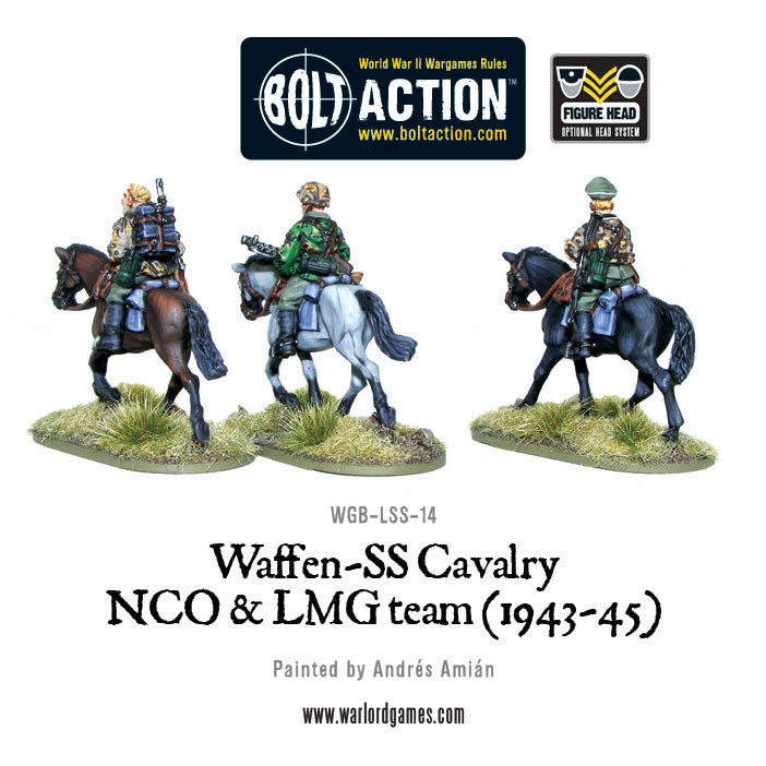 Waffen SS Cavalry NCO & LMG Team (1942-45) | at Mighty Ape NZ