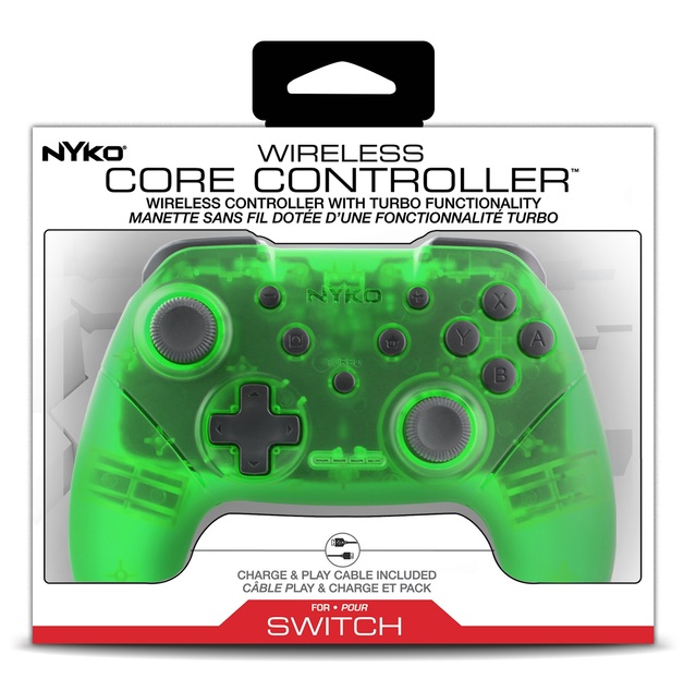 Nyko Switch Wireless Core Controller (Green) | Switch | Buy Now | at Mighty Ape NZ