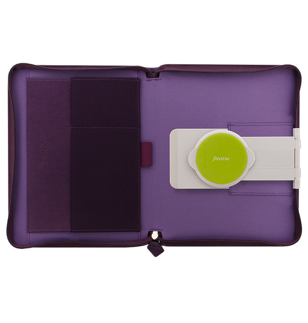 Filofax: Pennybridge Zip Large Tablet Case - Purple | at Mighty Ape NZ