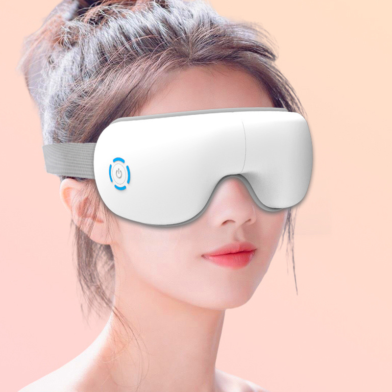 Rechargeable Heated Vibrating Eye Massager - White | at Mighty Ape NZ