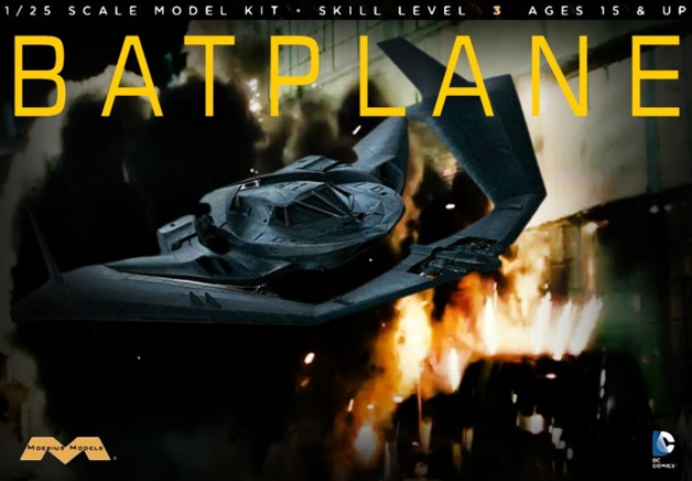 Batman v Superman: Batplane 1:25 Scale Model Kit | at Mighty Ape NZ