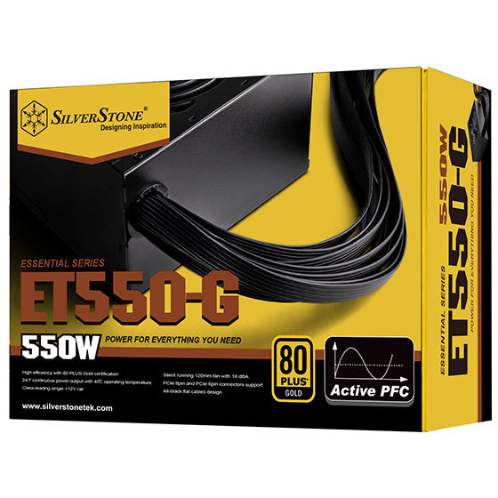 550W Silverstone ET550-G - ATX PSU | at Mighty Ape NZ