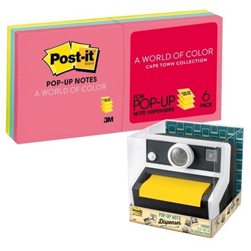 Buy Post-it Pop-up Dispenser - Vintage Camera at Mighty Ape NZ