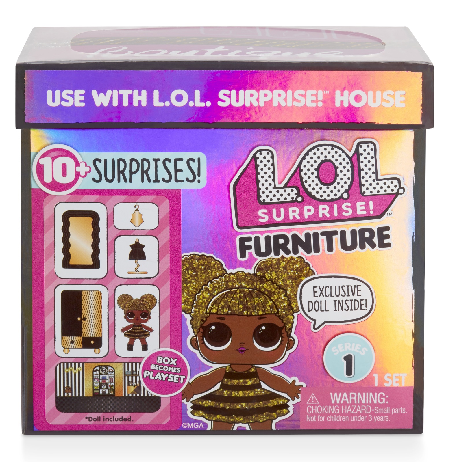 Buy L.O.L Surprise! - Furniture Closet Pack at Mighty Ape Australia