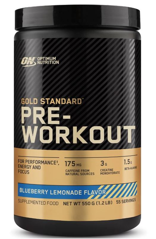 Buy Optimum Nutrition Gold Standard Pre-Workout - Blueberry Lemonade ...