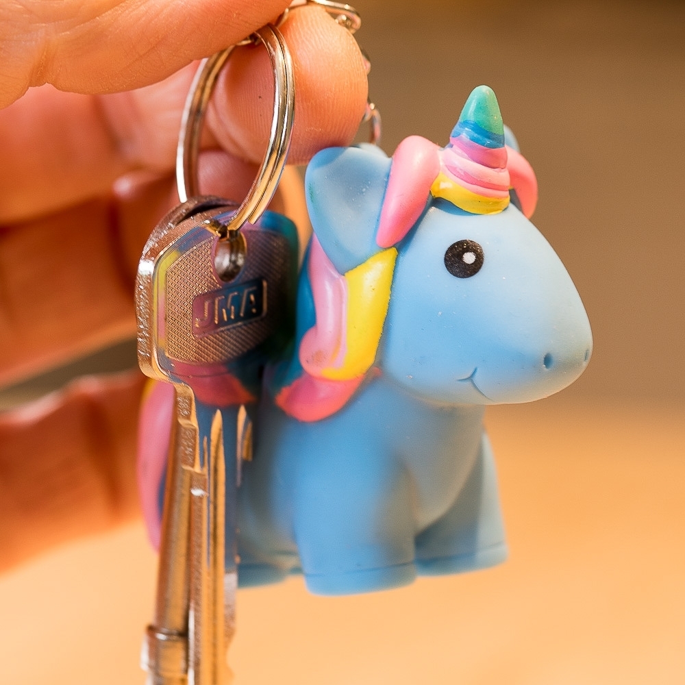Poo Poo Unicorn - Novelty Keychain | at Mighty Ape NZ