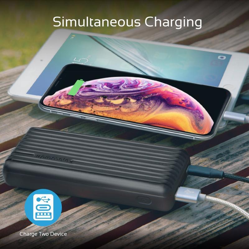 Promate Titan-20C 20000mAh High-Capacity Power Bank with 3.1A Dual USB ...