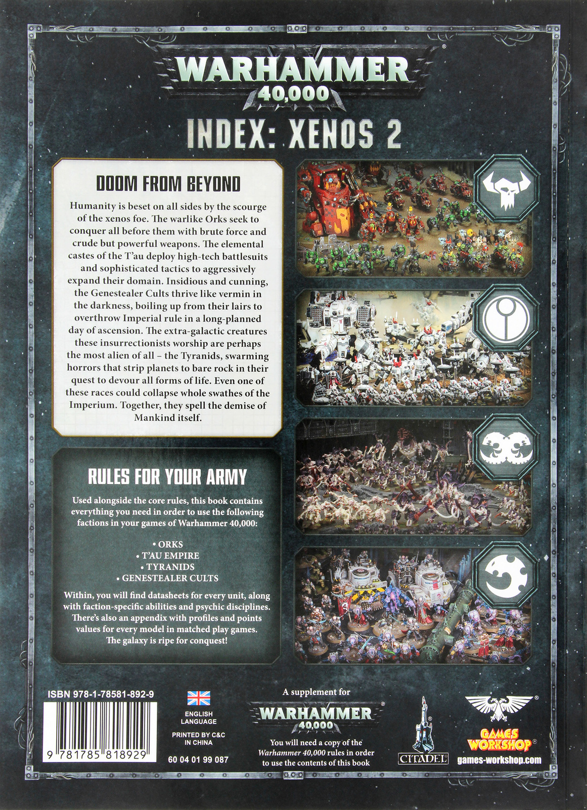 Warhammer 40,000: Index: Xenos Volume 2 | at Mighty Ape Australia