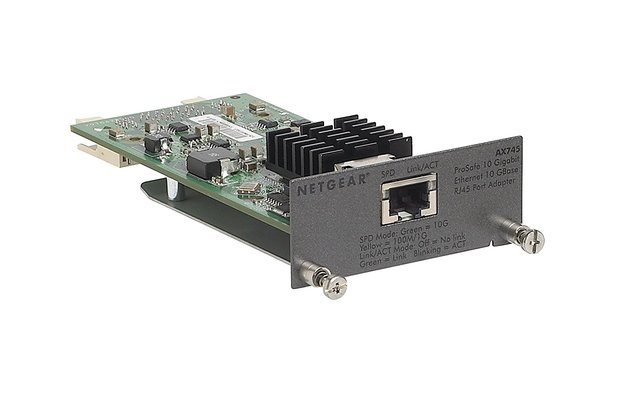 NETGEAR AX745 ProSafe 10GBase-T RJ45 I/O Module | at Mighty Ape NZ