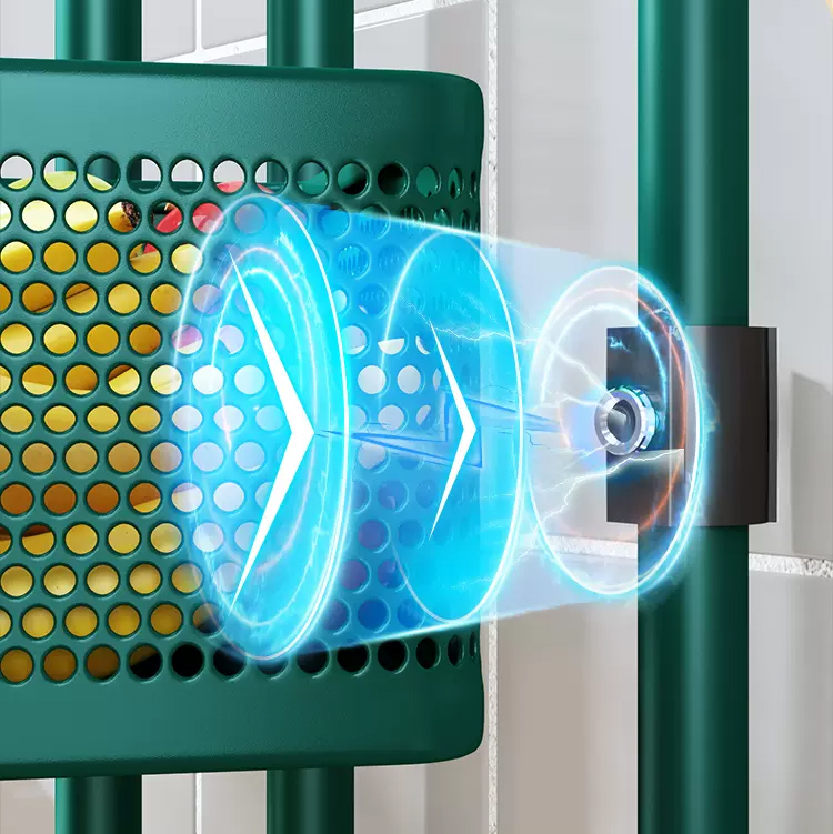 3-Tier Round Rotating Storage Shelf - Green | at Mighty Ape NZ