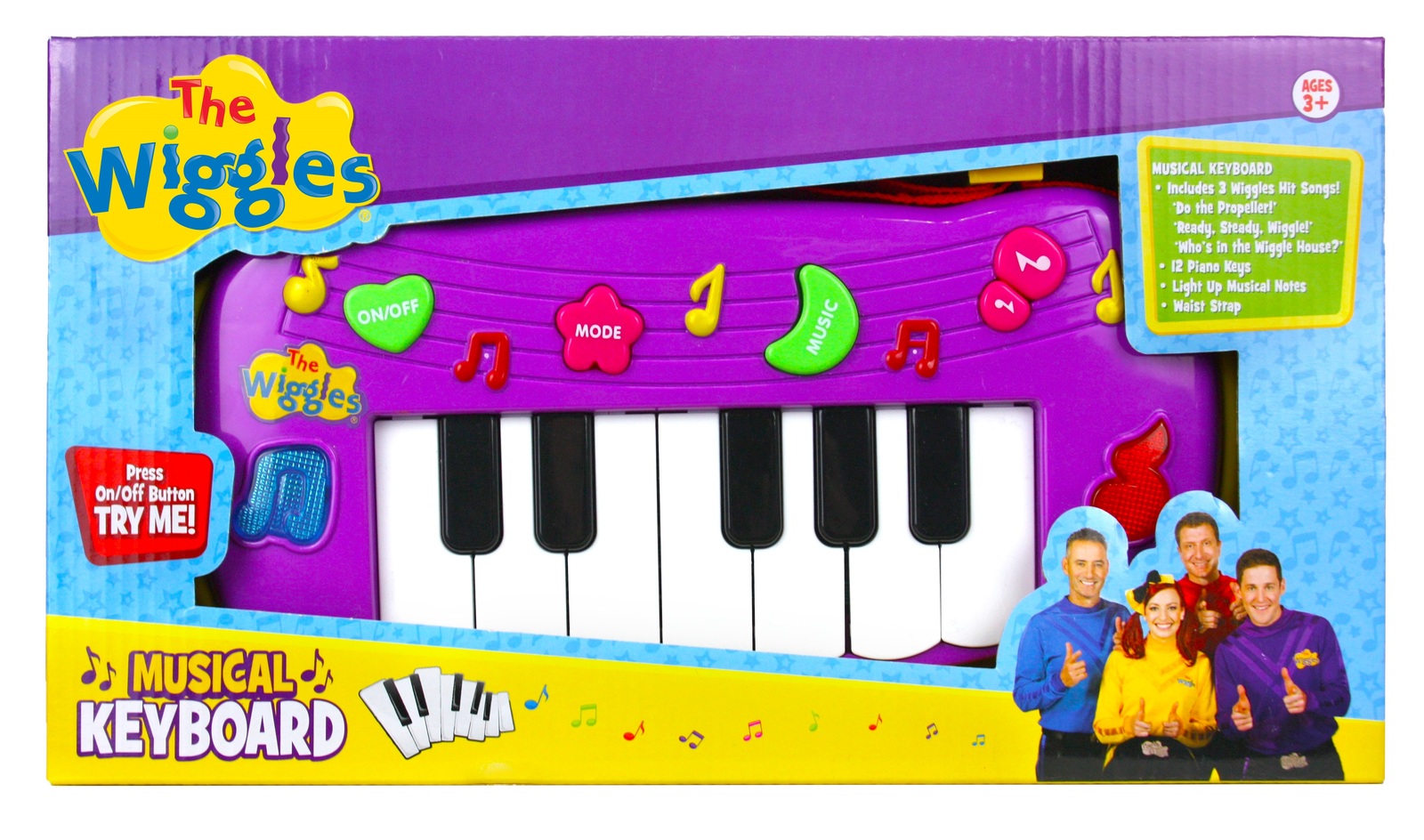 The Wiggles: Musical Keyboard | Toy | at Mighty Ape NZ