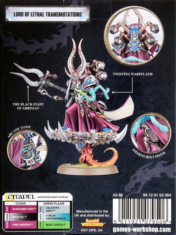 Warhammer 40,000 Ahriman, Arch-Sorcerer of Tzeentch | at Mighty Ape ...