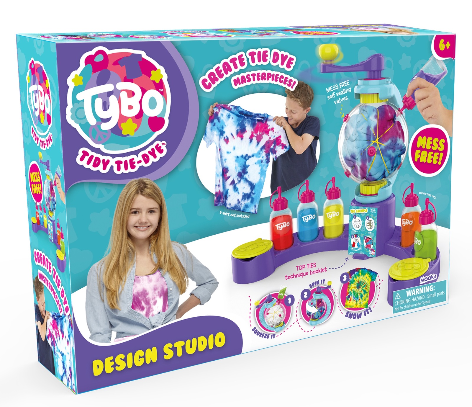 Buy Tybo: Tidy Tie-Dye - Design Studio at Mighty Ape NZ