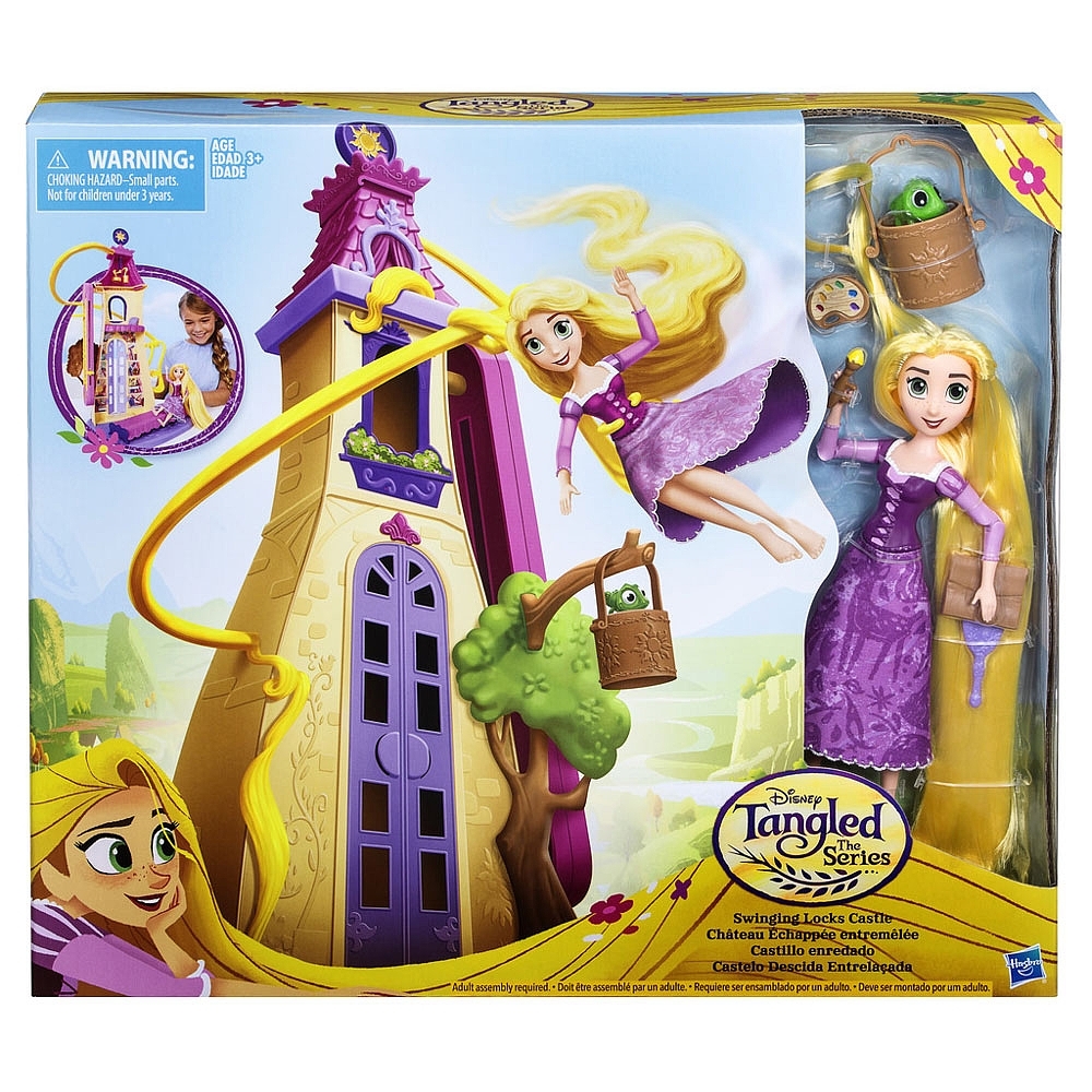 Buy Tangled: Rapunzel - Swinging Locks Playset at Mighty Ape NZ