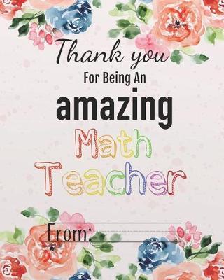 Thank You Math Teachers