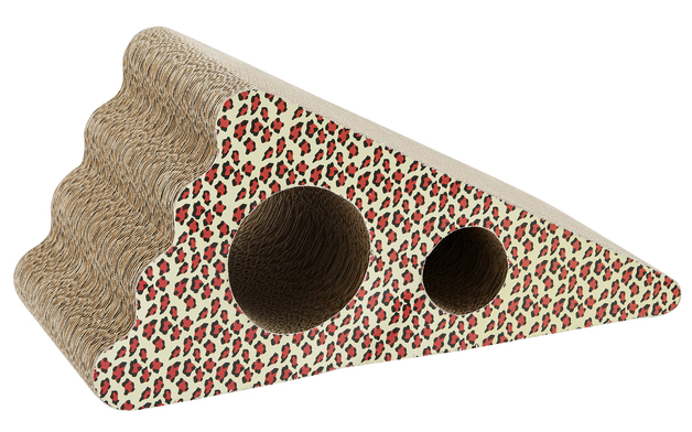 Buy Zoomies Triangle-Shaped Cat Scratcher Cardboard at Mighty Ape NZ