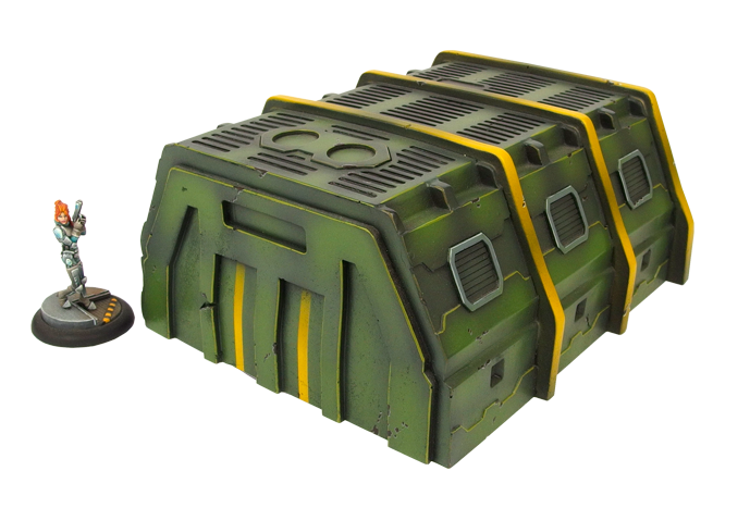 Outpost Barracks Mk II - Hardfoam Terrain | at Mighty Ape Australia