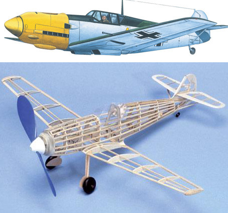 West Wings 1:24 Model Aircraft Kit - 'Wingleader' Messerschmitt ME109 ...