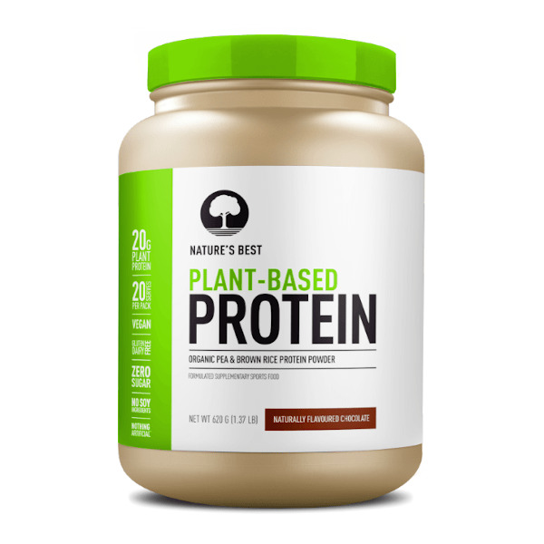 Buy Nature's Best Plant-Based Protein Powder 620g - Chocolate at Mighty ...