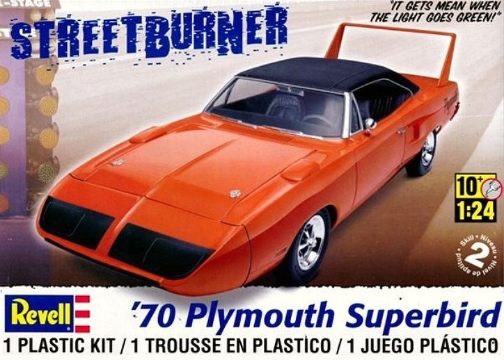 Revell '70 Plymouth Superbird 1:24 Model Kit | at Mighty Ape NZ