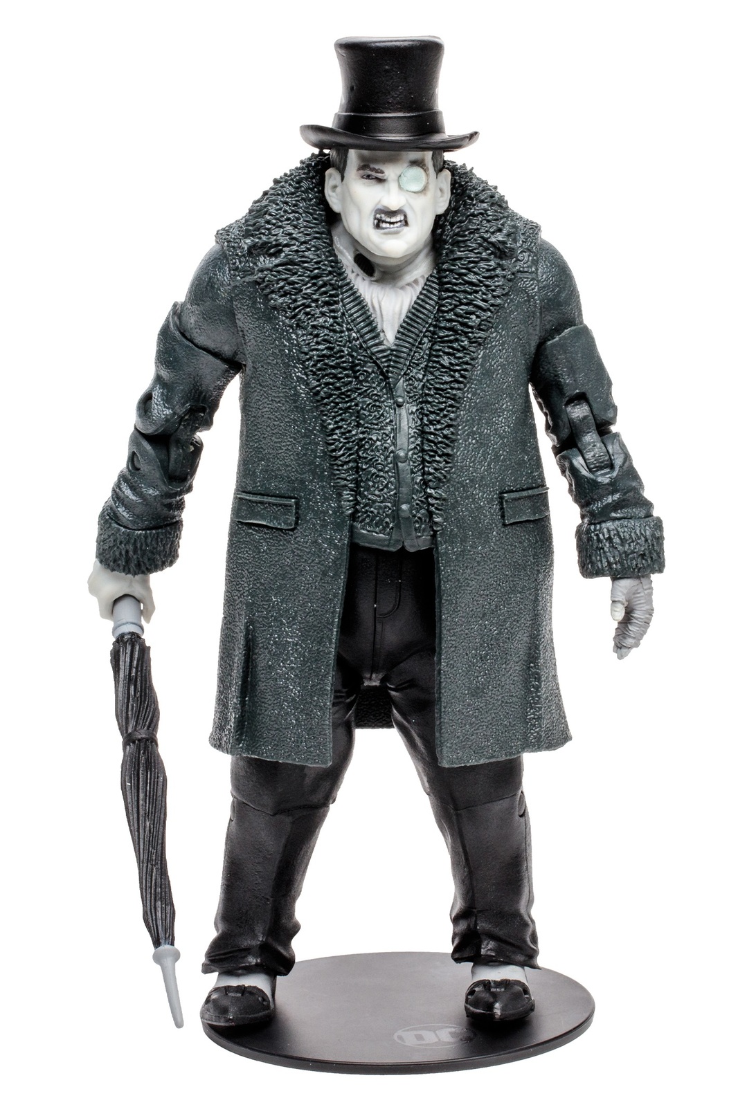 Arkham Penguin (Black & White) - 7" Action Figure | at Mighty Ape NZ