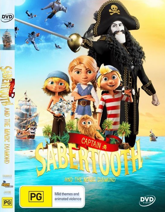 Captain Sabretooth And The Magic Diamond | DVD | Buy Now | at Mighty Ape NZ