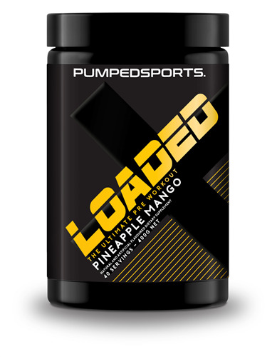 Buy Pumped Sports Loaded Pre-Workout - Pineapple Mango at Mighty Ape NZ