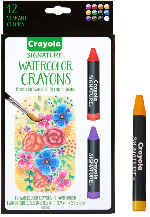 Buy Crayola Signature: Premium Watercolor Crayons at Mighty Ape NZ