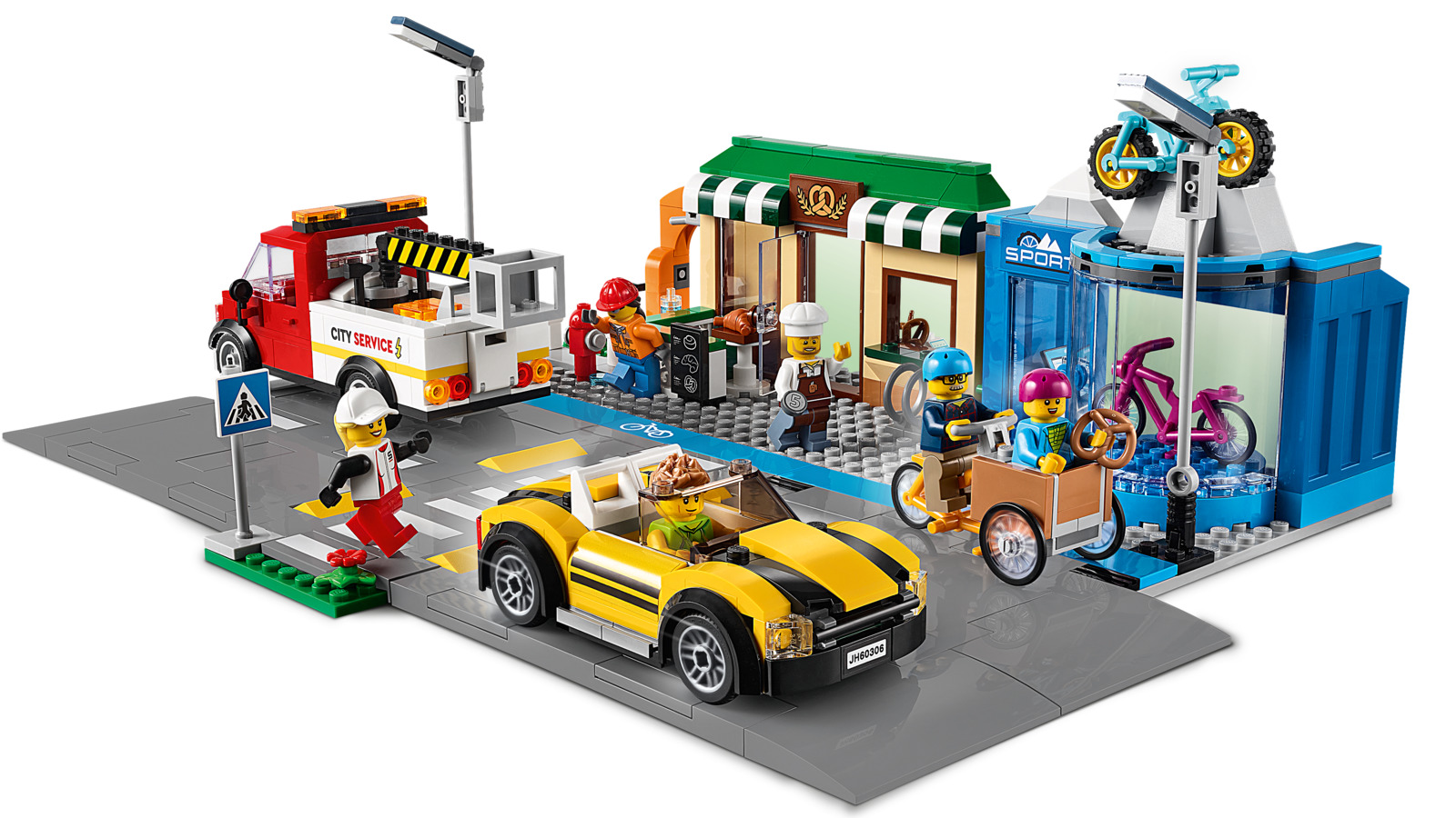Buy LEGO City: Shopping Street at Mighty Ape NZ